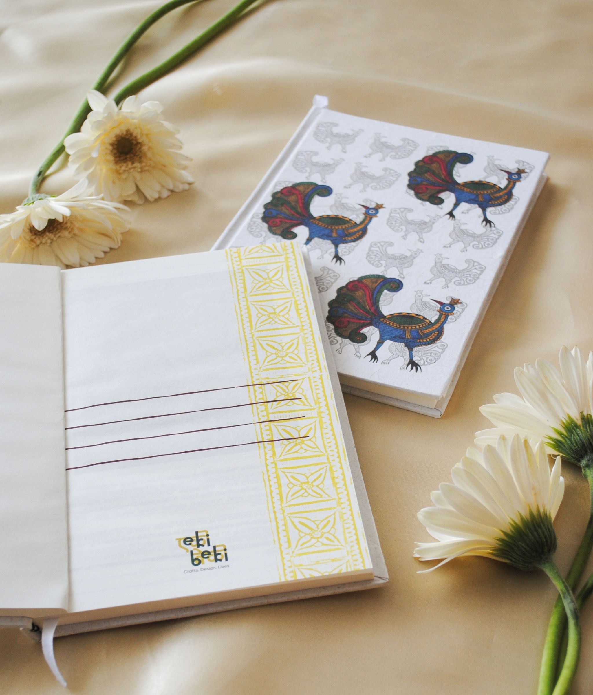 Ekibeki Chitrakathi Mayur Combo (White) – ekibeki